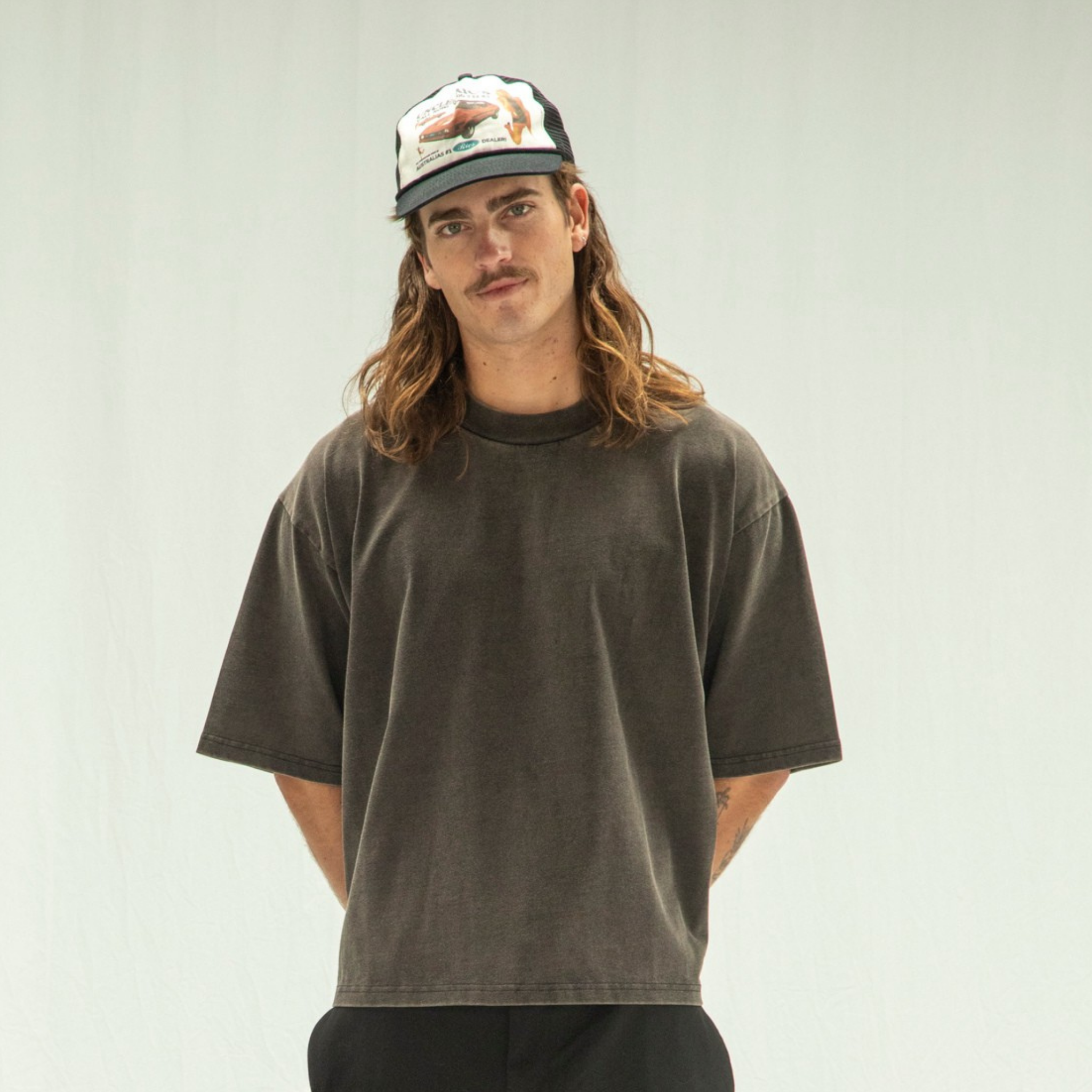 Heavyweight Cropped Tee – Zero Regrets